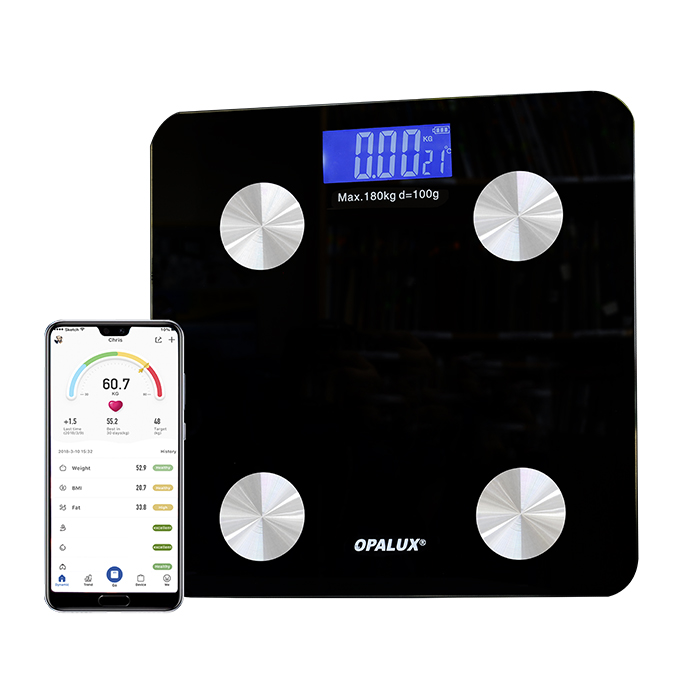 OPALUX - BALANZA ELECTRÓNICA INTELIGENTE CON BLUETOOH